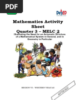 Grade 8 Q2 - Summative Assessment Weeks 1 & 2 | PDF | Mathematical ...