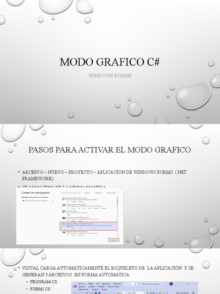 Modo Grafico C# | PDF