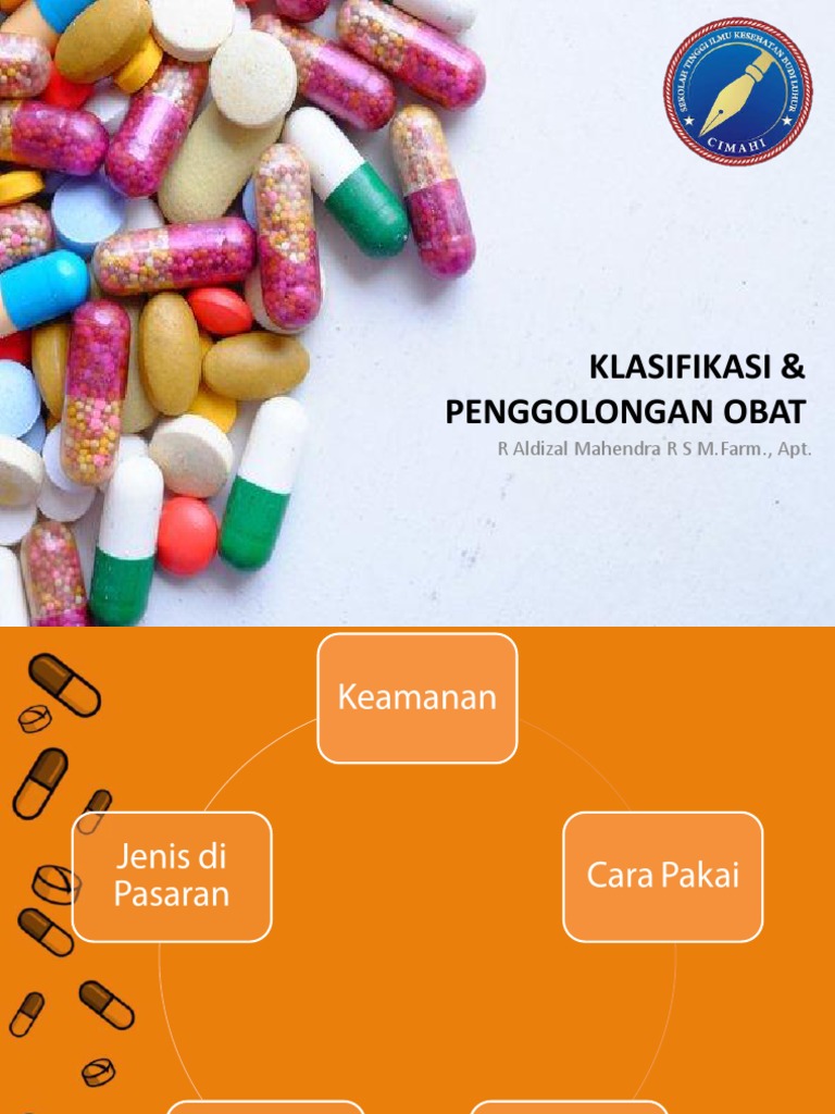 Klasifikasi & Penggolongan Obat | PDF
