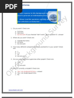 OPIc Sample Questions | PDF