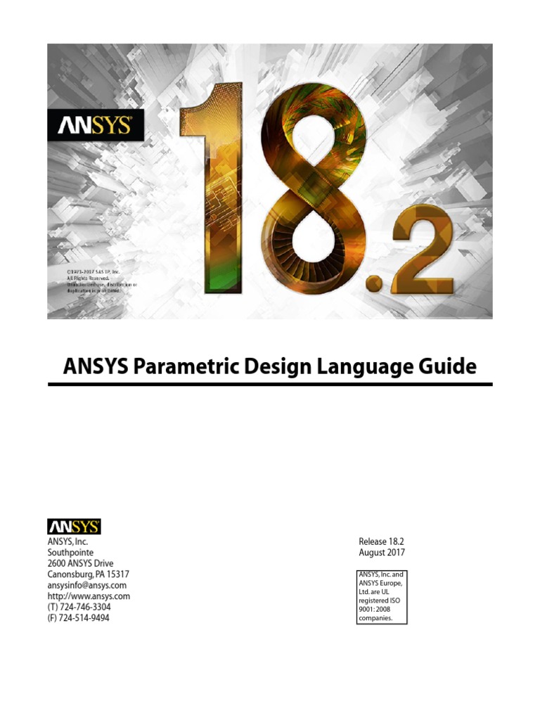 Ansys Parametric Design Language Guide 182 Pdf Parameter Computer Programming Array