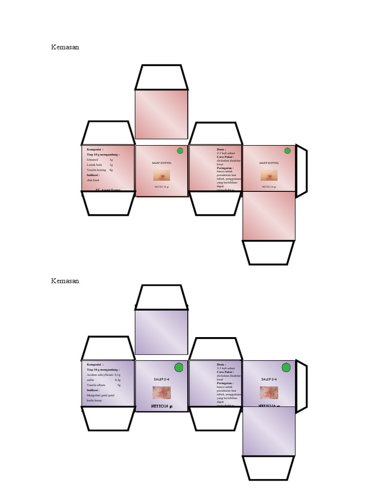 Kemasan SALEP Fixxxx | PDF