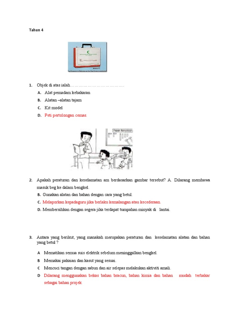 Soalan Kuiz RBT Tahap 2 | PDF