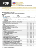 Oval That Corresponds To Your Answer.: I. Outcomes | PDF | Educational ...