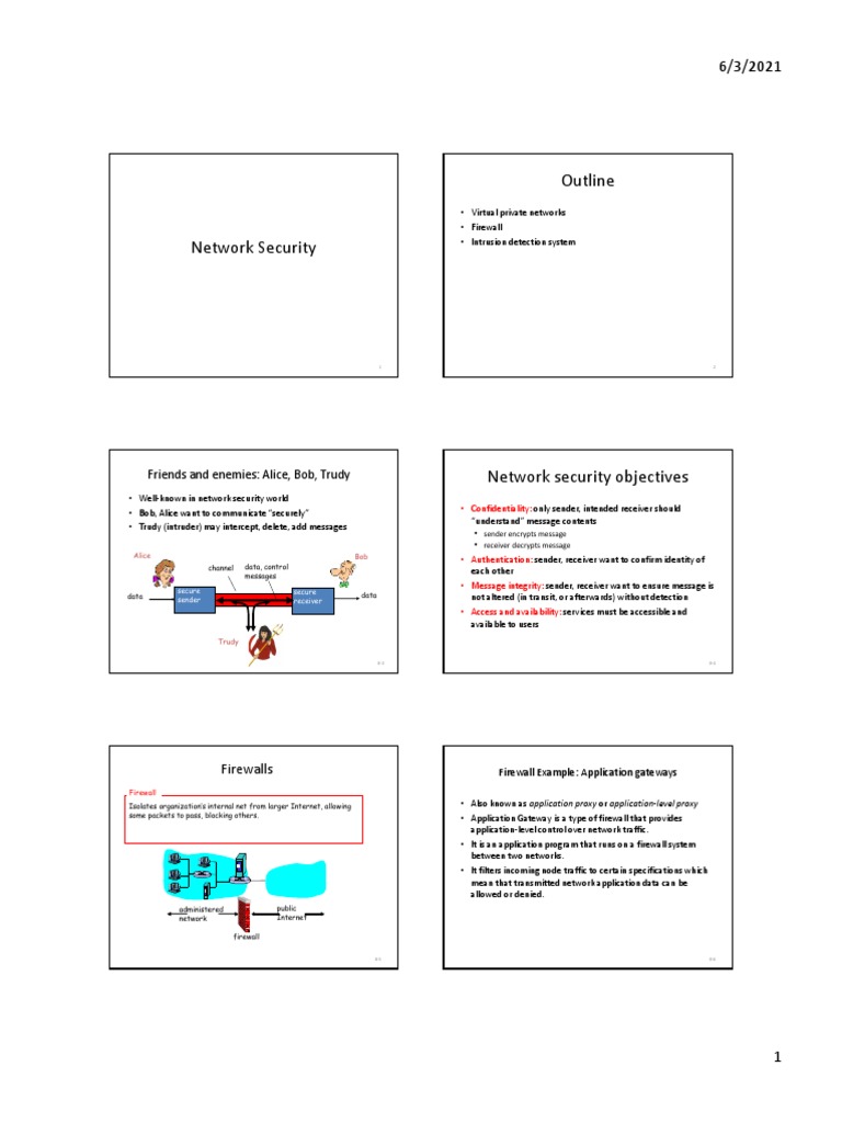 Lecture 11 Network Security | PDF | Virtual Private Network | Computer ...