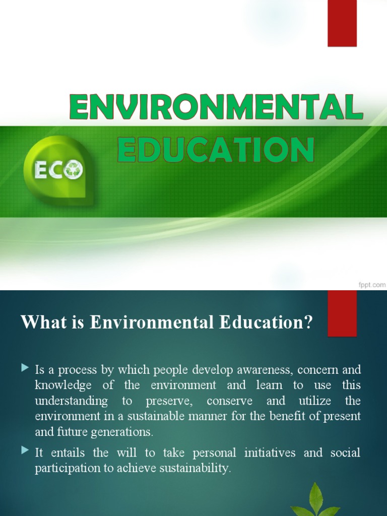 Week 2 - Environmental Education | PDF | Environmental Impact ...