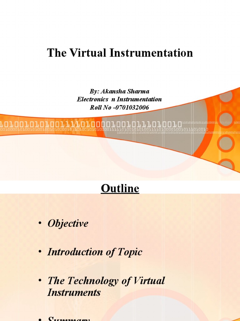 Virtual Instrumentation Overview | PDF | Software | Instrumentation
