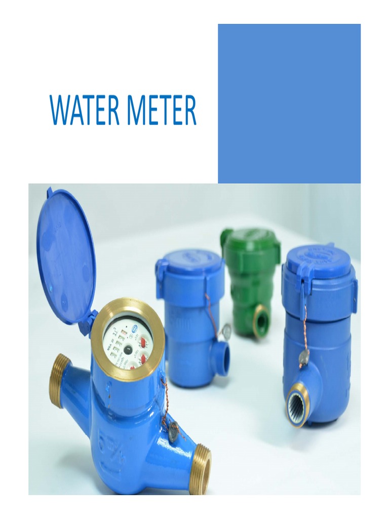 Meter | PDF | Flow Measurement | Water