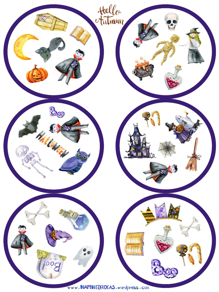 Halloween Spot It - Dobble | PDF