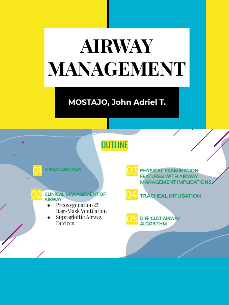 Airway Management | PDF | Larynx | Respiratory System