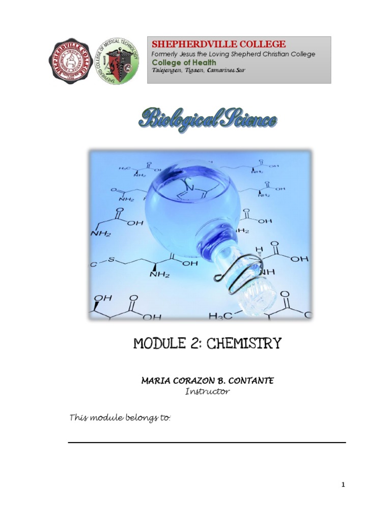 Module 2, Chemistry, PDF | PDF | Chemical Bond | Chemistry