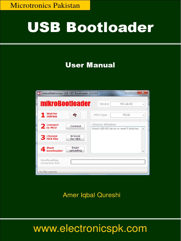 USB Bootloader: User Manual | PDF | Usb | Booting