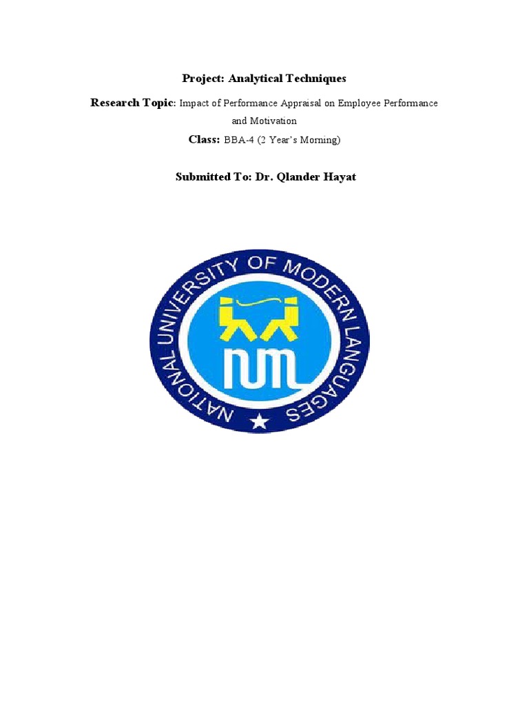 Fatima Abbasi | PDF | Performance Appraisal | Skewness