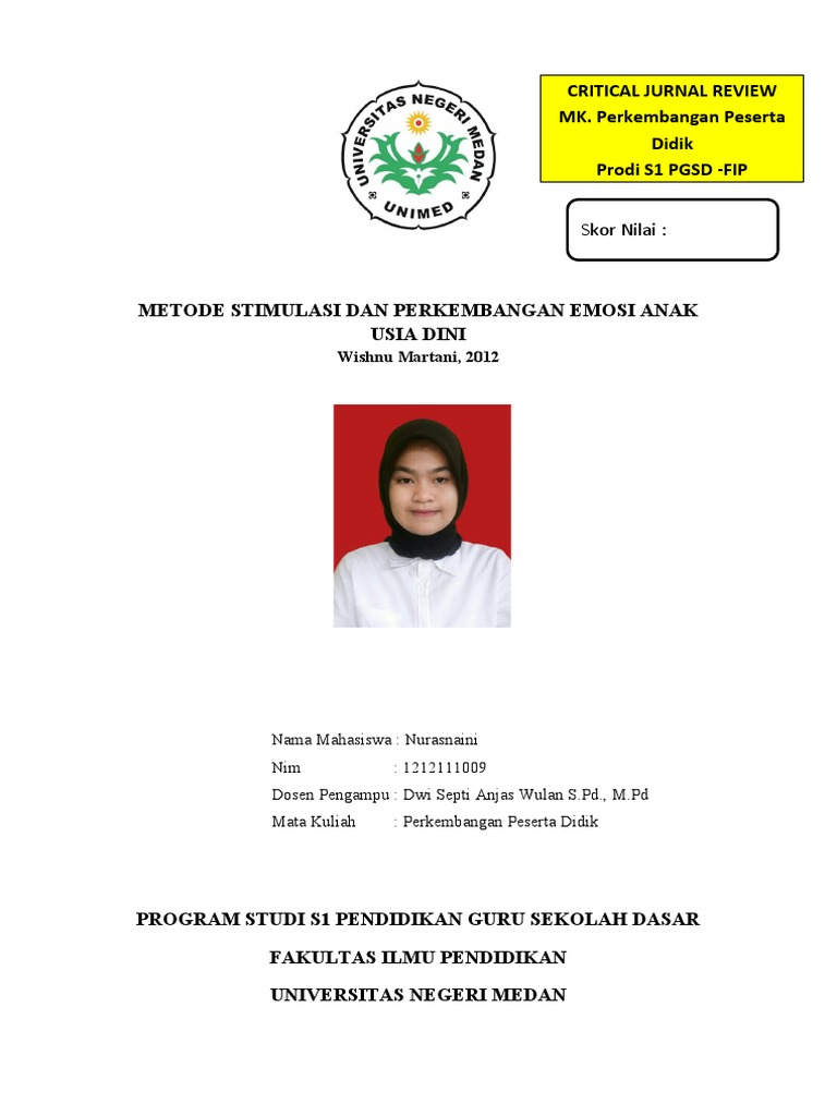 CJR PPD Nurasnaini | PDF | Karier & Perkembangan | Pengembangan Diri