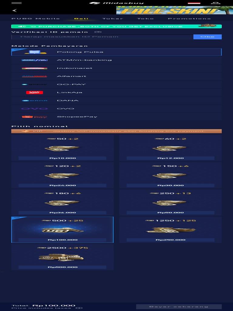 PUBG Mobile - Midasbuy | PDF