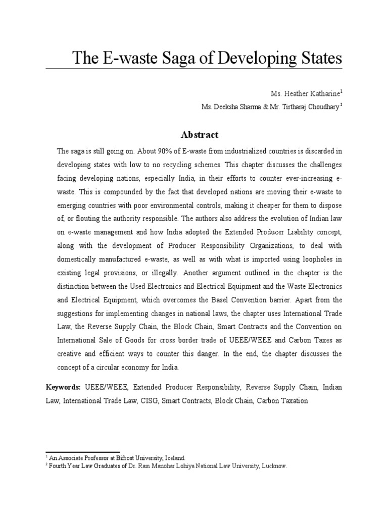 LSMP Research Paper Sample - Deeksha Sharma RMLNLU @lawschoolmentorshipprogram | PDF ...