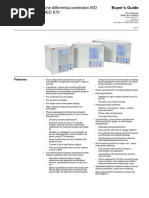 Abb Relay Red 670 | PDF | Electrical Engineering | Electricity