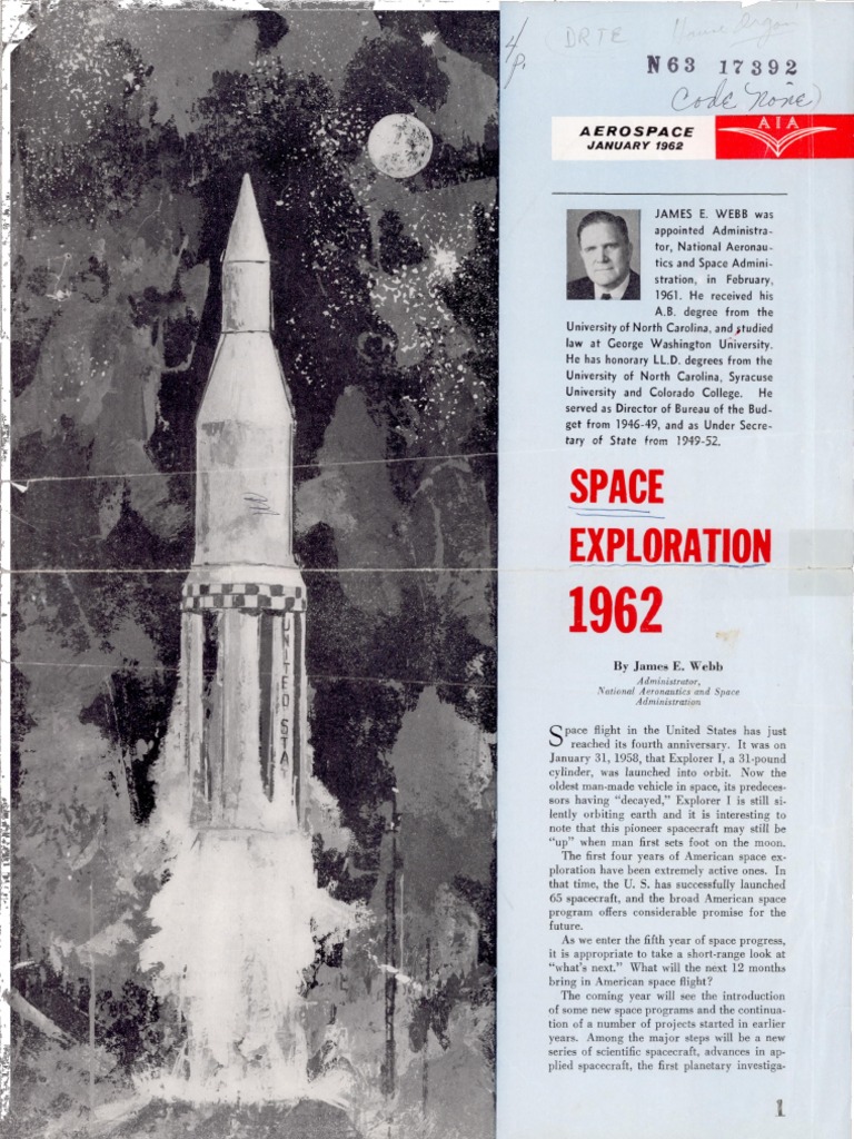 Space Exploration 1962 | Atlas (Rocket Family) | Satellite | Free 30 ...