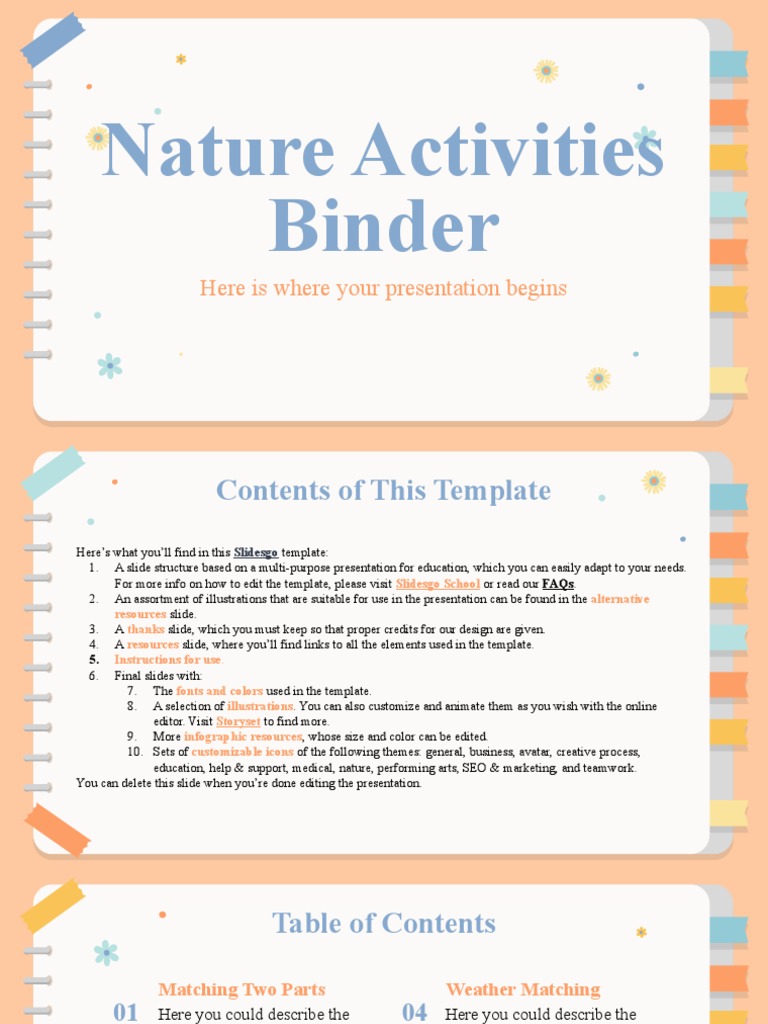 Engaging Nature Activities for Kids | PDF