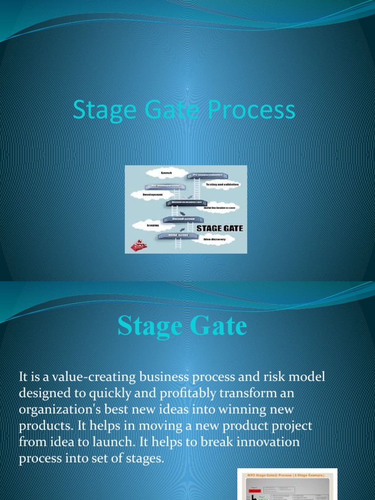 Stage Gate Process | PDF | Economies | Business Economics