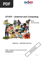 Internet Computing Fundamentals (Icf) Grade-9: Quarter | PDF | Microsoft Excel | Spreadsheet