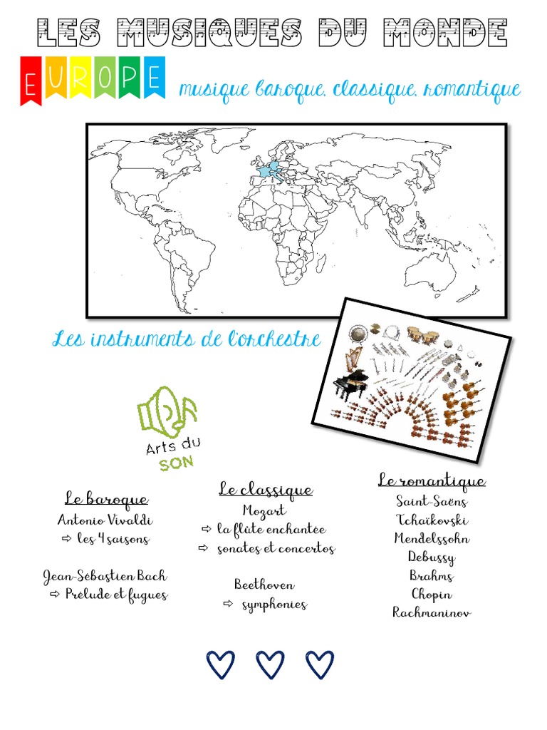 Les Musiques Du Monde FICHE ELEVE | PDF | le jazz | Concerto