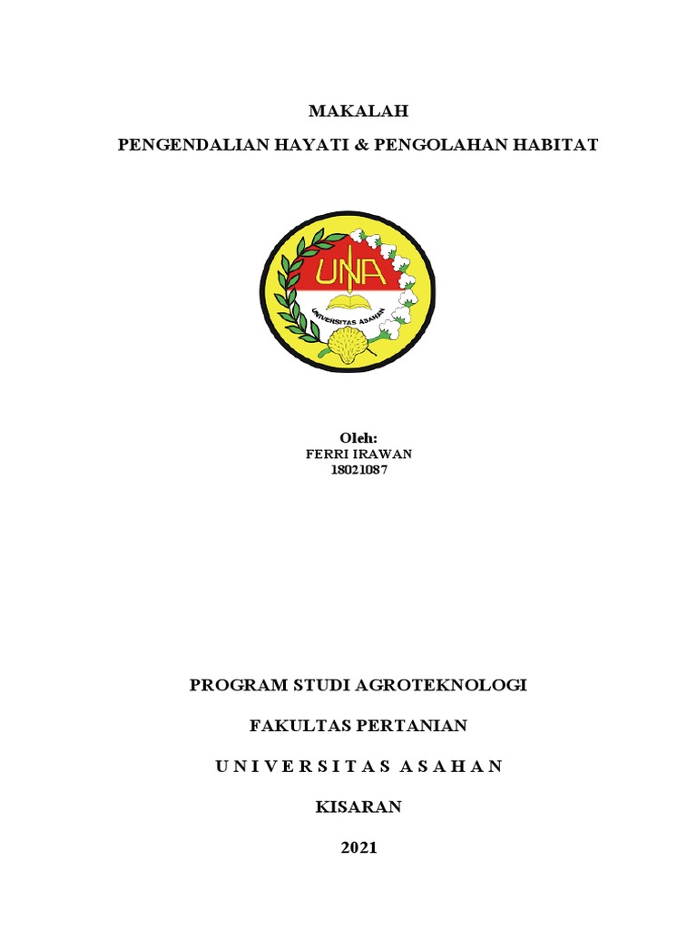 Makalah Pengendalian Hayati Ferri Irawan | PDF | Sains & Matematika