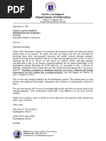 Letter of Condemnation | PDF