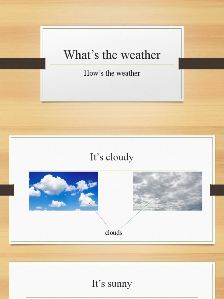 Unit 7 Weather | PDF | Travel | Language Arts & Discipline