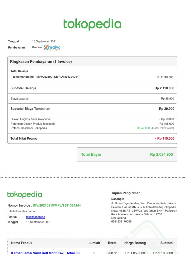Invoice 930230662 Pdf