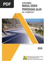 BAGIAN 1 MDP 2024, Desain Struktur Perkerasan Jalan Baru | PDF | Bisnis