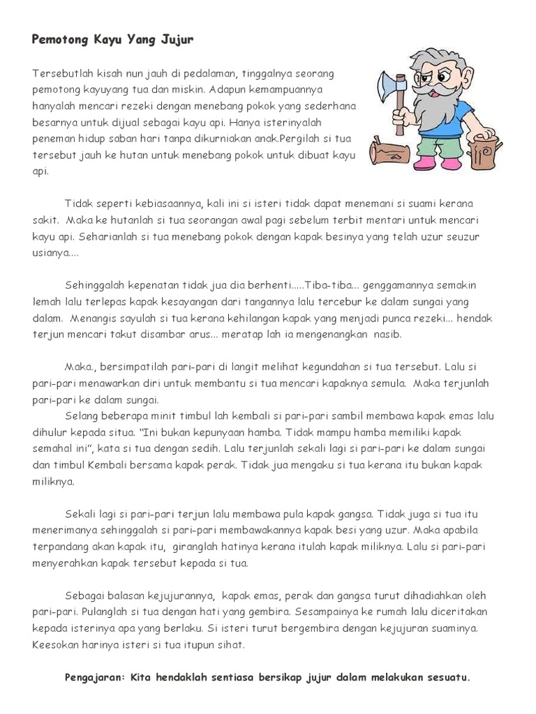 Cerita Pendek Nilam untuk Kanak-Kanak | PDF