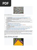 Cut Settings Cheat Sheet | PDF | Printing Materials | Paper