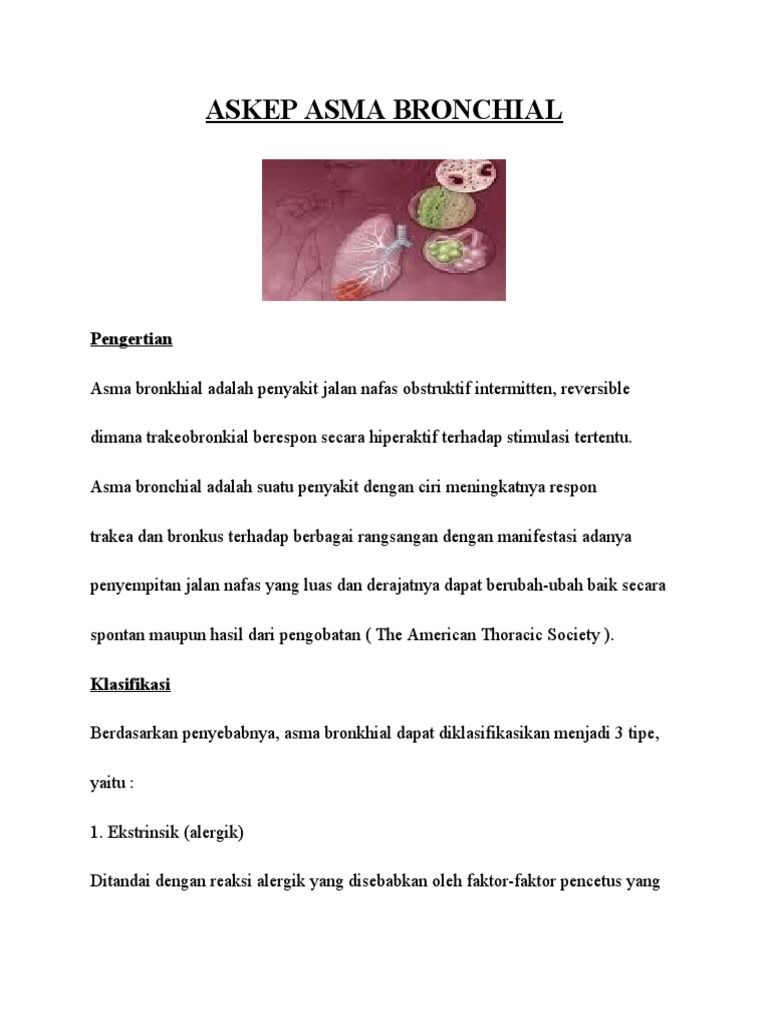 Askep Asma Bronchial | PDF