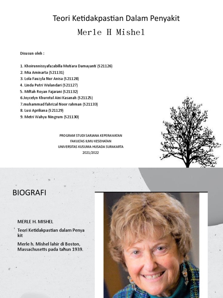 Teori Ketidakpastian Merle H. Mishel | PDF | Pengembangan Diri ...