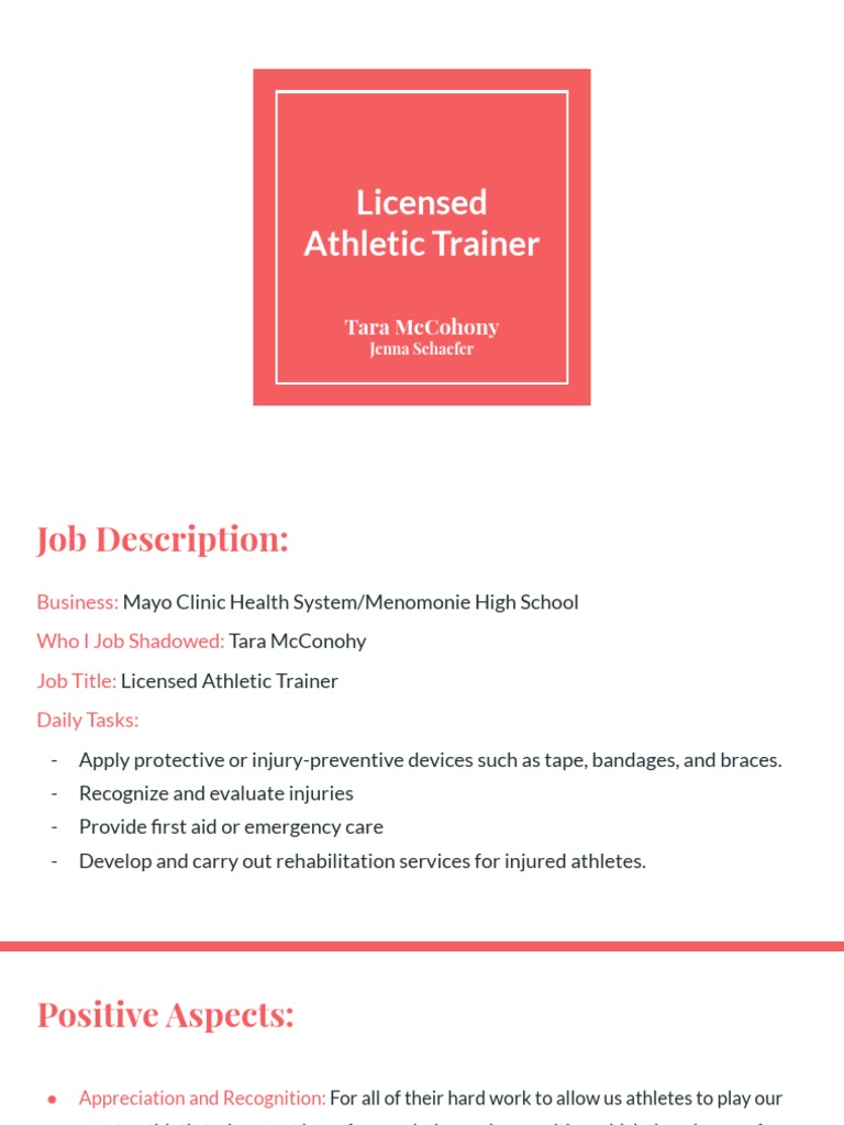 Job Shadow Presentation | PDF | Health Care | Health Sciences