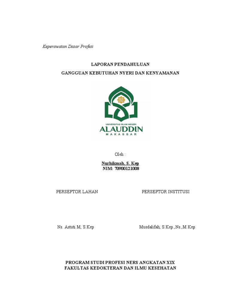 LP KD 1 Nurhikmah | PDF