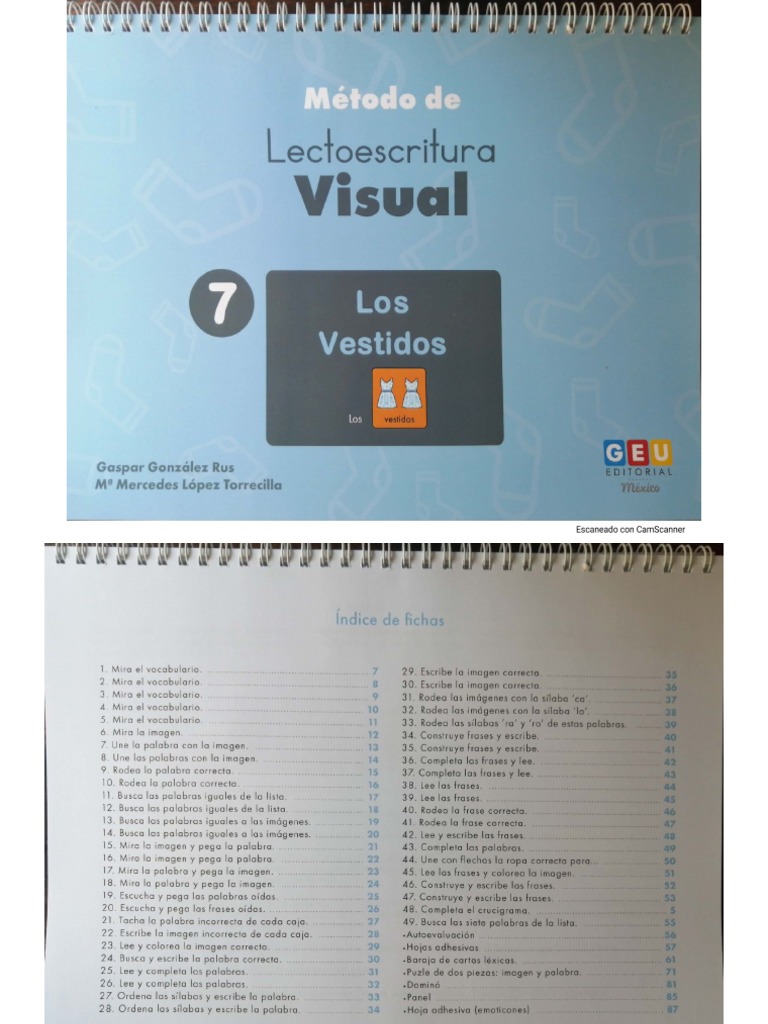Lectoescritura Visual - 7 | PDF