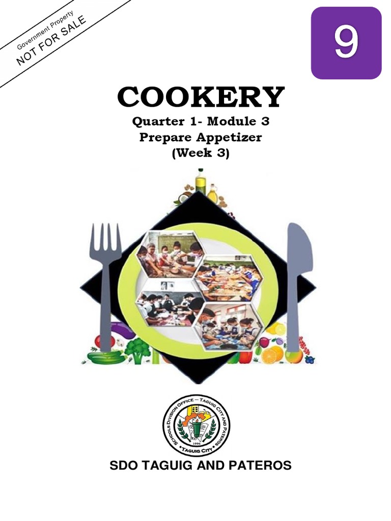 Cookery 9 W3 - 4 | PDF | Hors D'oeuvre | Pickling