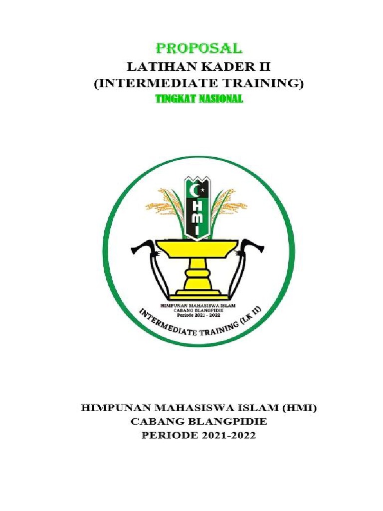 Proposal LK2 HMI Cab. Blangpidie | PDF