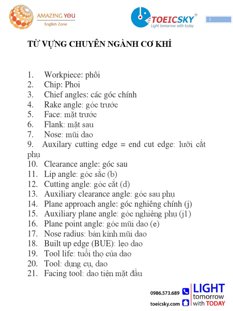 100 T V NG Chuyên Ngành Cơ Khí | PDF