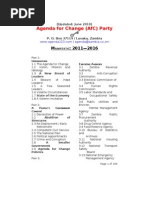 Swapo Manifesto Compressed | PDF | Namibia | Sustainability