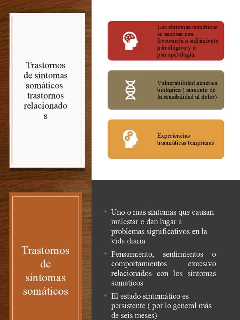 Trastornos de Sintomas Somaticos | PDF | Ansiedad | Dolor