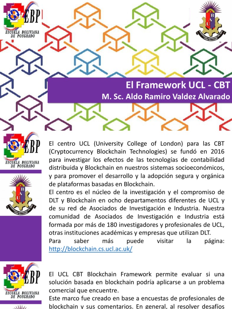 Framework UCL CBT | PDF | University College London | Iniciativa ...