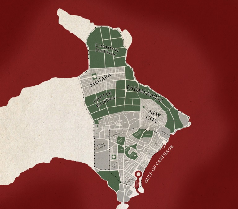 V20 Fall of Carthage Mapa Completo | PDF