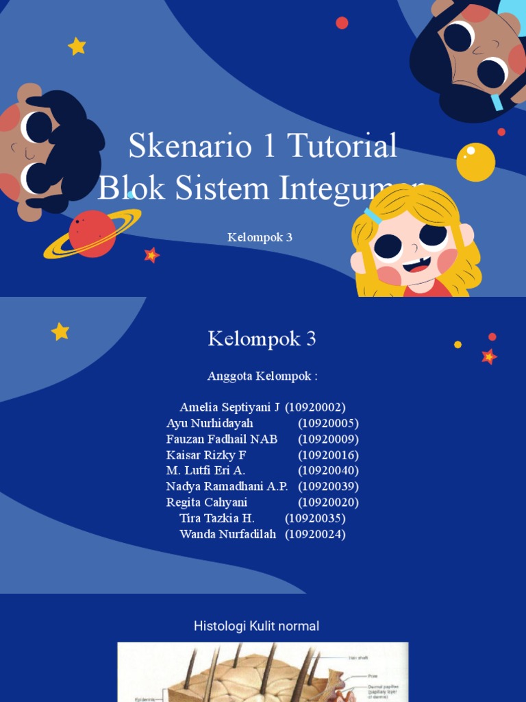 Tutorial Skenario 1 - Blok Sistem Integumen | PDF