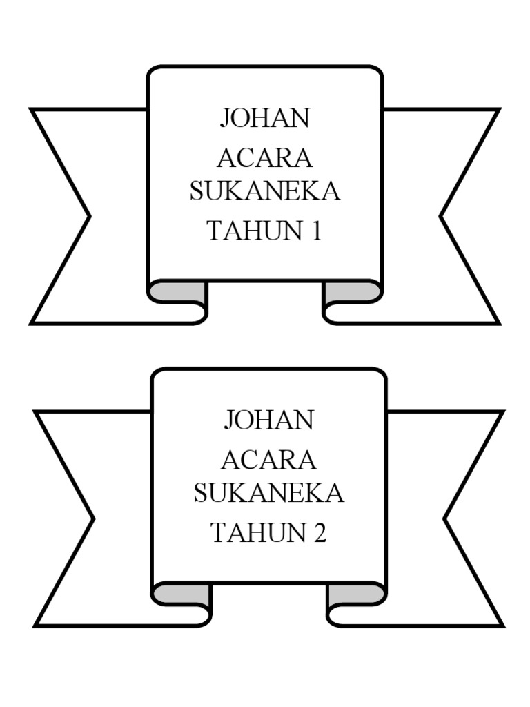 Tag Hadiah Mini Sukan | PDF