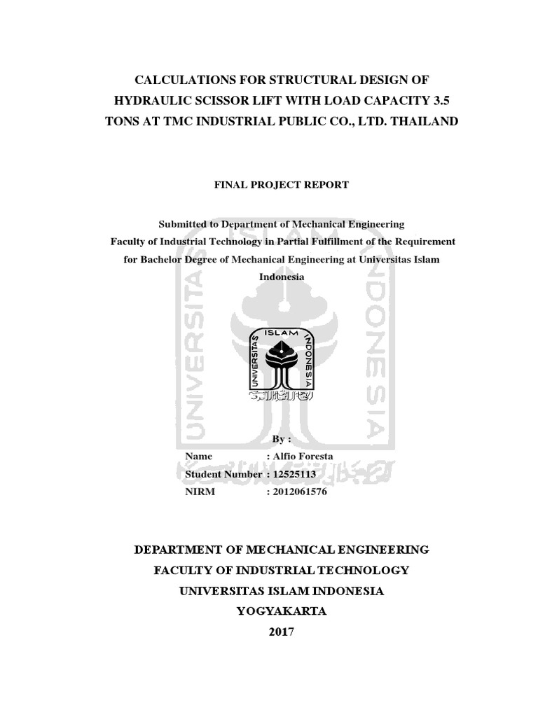 Engineering Students' Project Report | PDF | Bending | Strength Of Materials