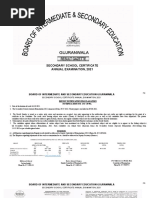 FBISE Grading System | PDF