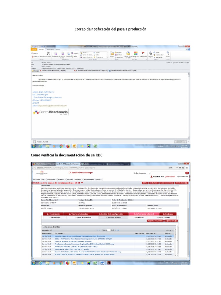 Pantallas Manual RDC | PDF